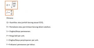 10 Contoh Soal EOQ (Economic Order Quantity) dan Jawabannya